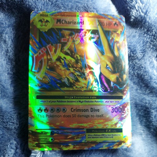 MEGA M CHARIZARD EX 13/108 HOLO RARE POKEMON CARD Ready To Grade 🔥🔥🔥🔥 ...