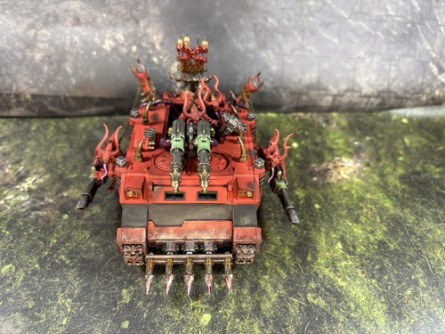 Warhammer 40k Chaos Space Marine Predator Khore World Eaters Painted ...