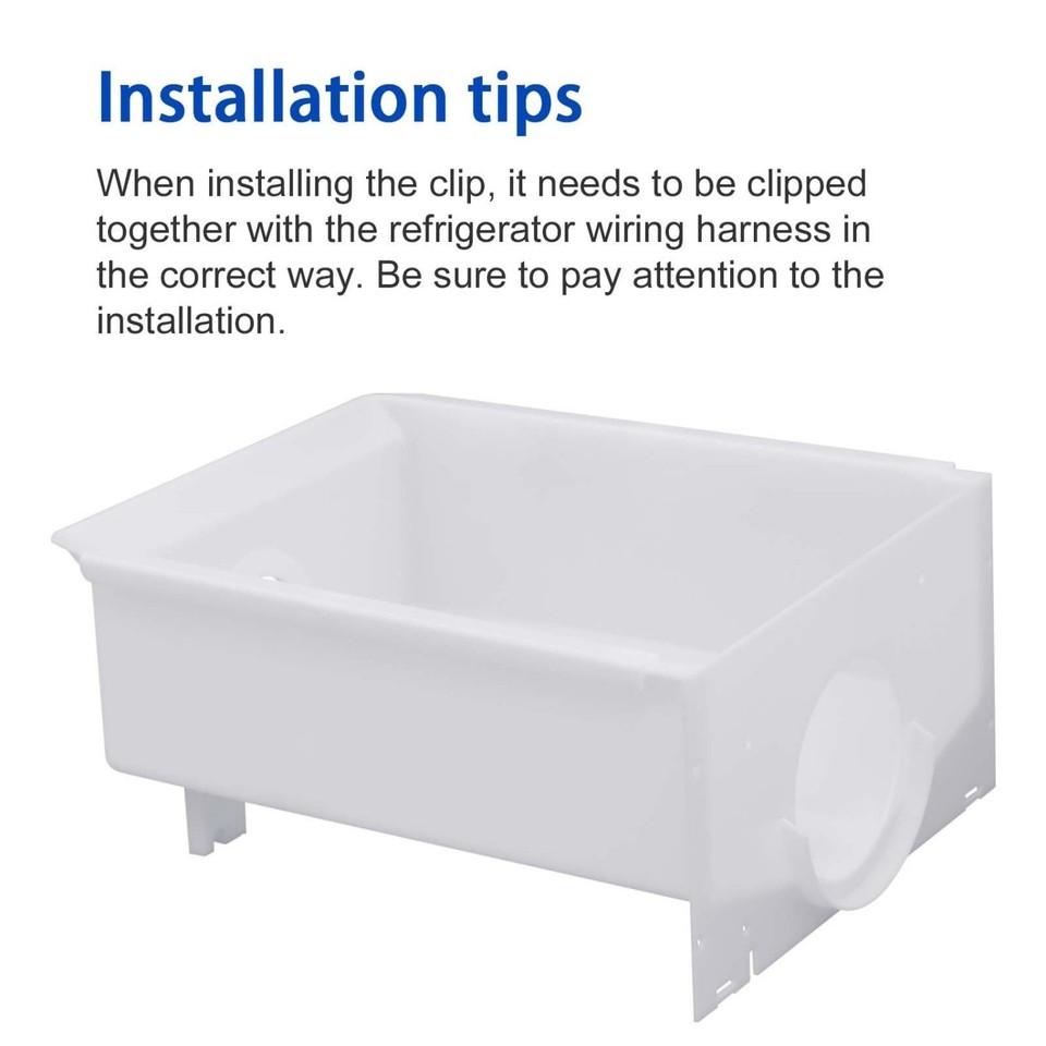 Refrigerator Ice Bucket for Whirlpool Kenmore Kitchenaid Amana ...