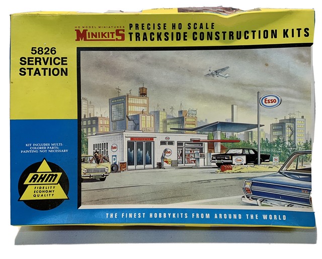 AHM MiniKits HO Scale Service Station Kit 5826 for sale online | eBay