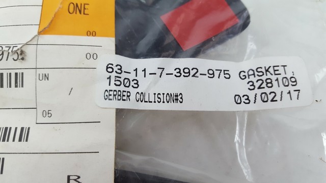 Genuine OEM Headlight Gasket for BMW 63117392975 for sale online | eBay