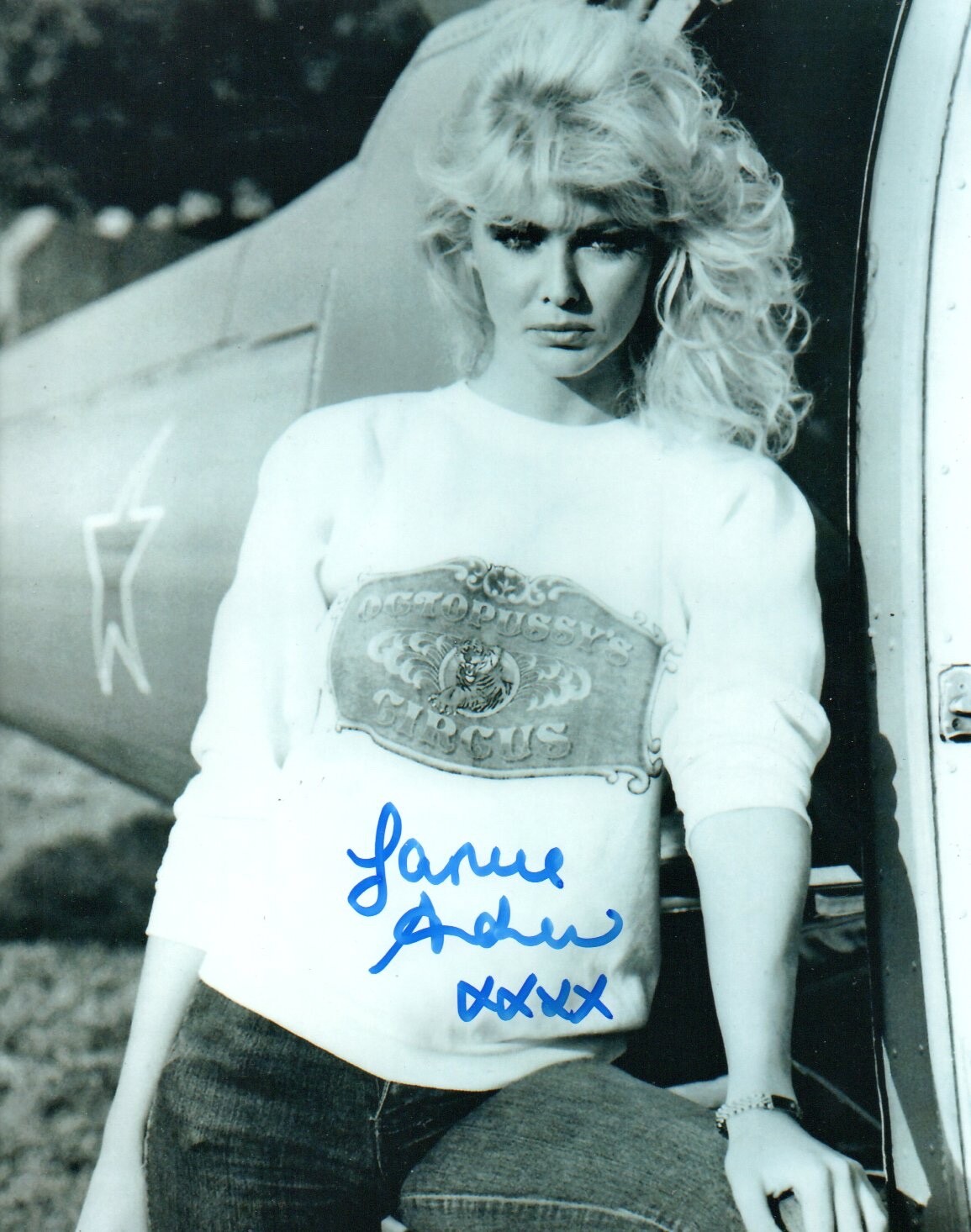 JANINE ANDREWS 007 JAMES BOND AUTOGRAPH OCTOPUSSY CIRCUS GIRL RARITY ...