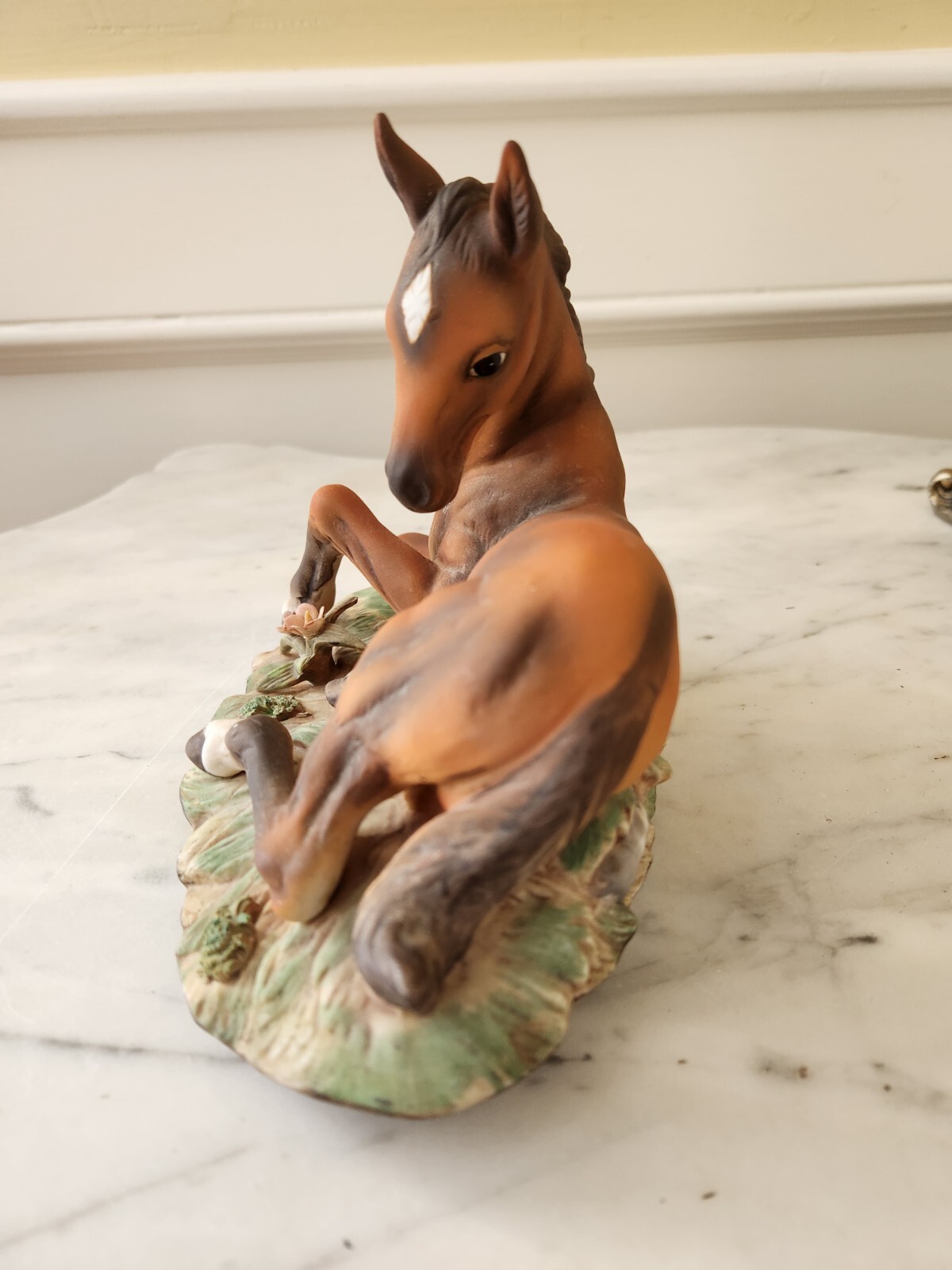 Vintage Masterpiece Porcelain Foal Figurine HOMCO 1982 Horse Colt | eBay