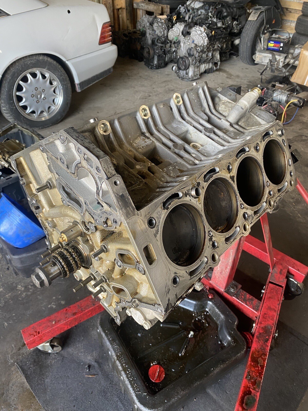 07-11 MERCEDES W216 C63 E63 AMG M156 V8 COMPLETE ENGINE SHORT BLOCK | eBay