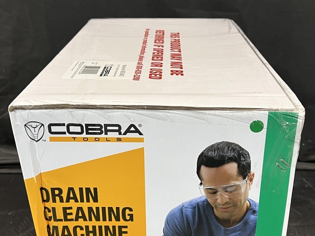 Cobra 90040 3/8 in x 75ft Cable Drum Machine for sale online | eBay
