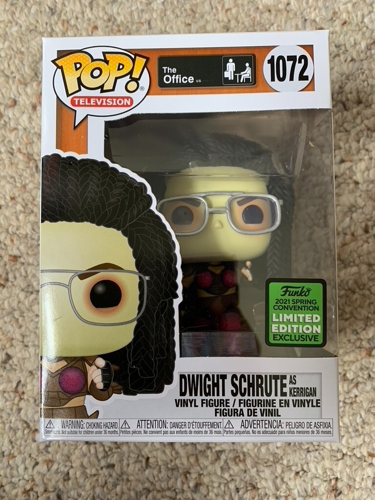 Funko POP Vinyl The Office DWIGHT SCHRUTE AS KERRIGAN Starcraft w ...
