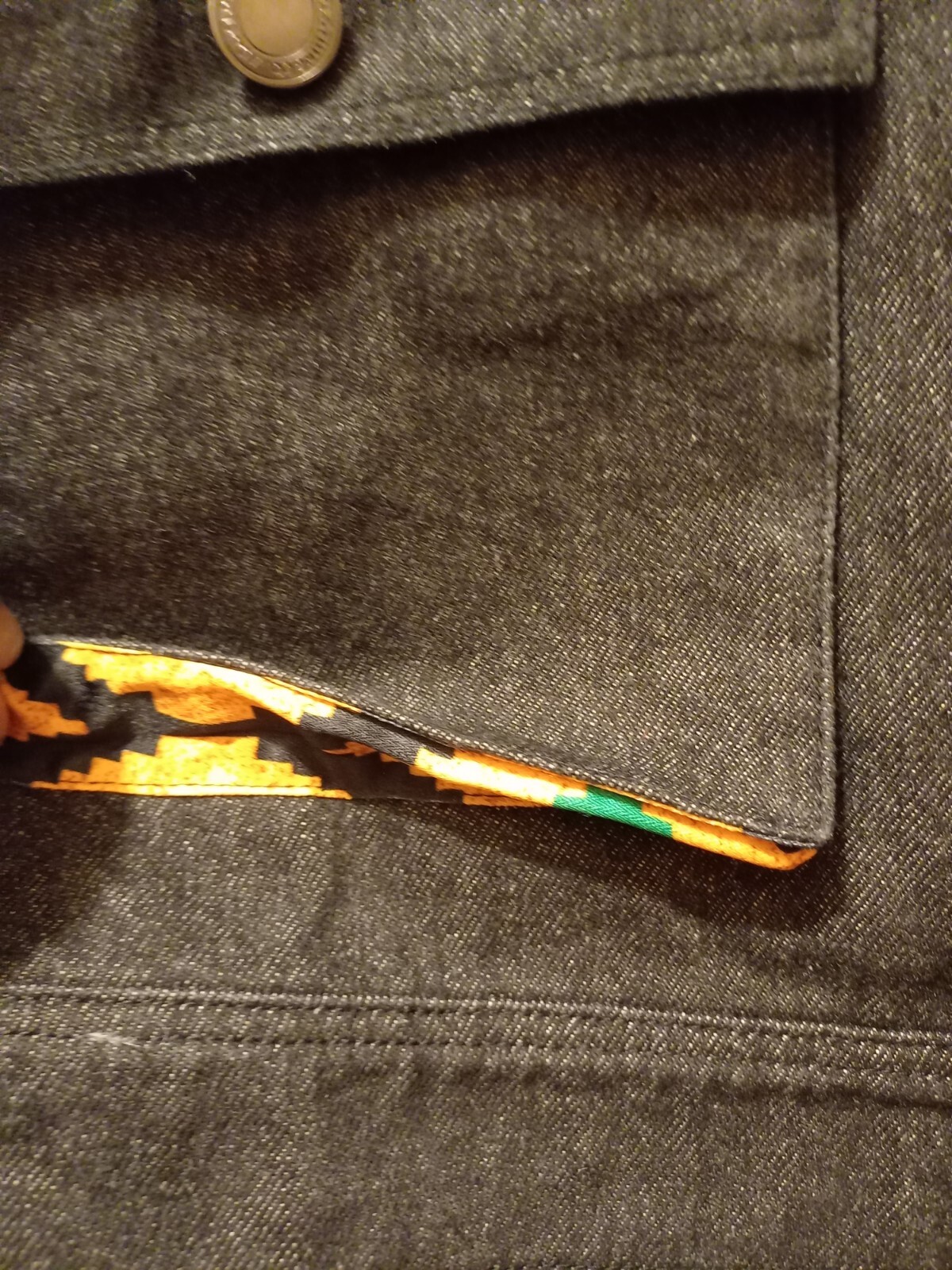 Rare African Brand Adu Clothing Jacket Kente Design Silk Lining Ghana ...