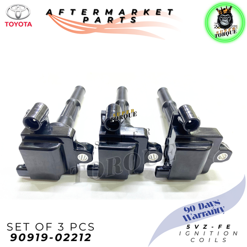 90919-02212 Ignition Coil 5VZ-FE Set of 3 For Toyota TACOMA TUNDRA T100 ...