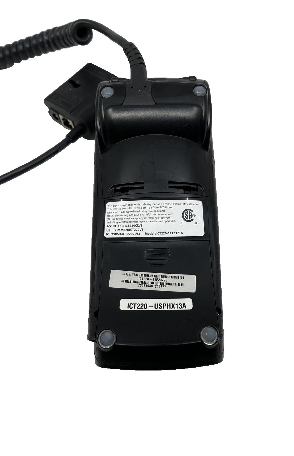 Ingenico ICT220-11P2372B Credit Card/Chip Reader Terminal | eBay