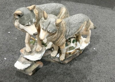 Country Artists Wolf "Eternal Love" 02997 Sculpture | eBay