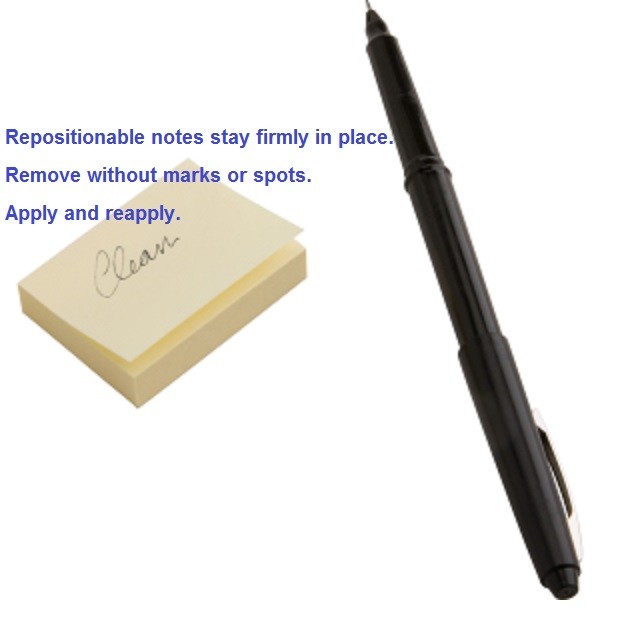 2400 STICKY NOTES SMALL reposition adhesive UNIV35662 self stick post ...