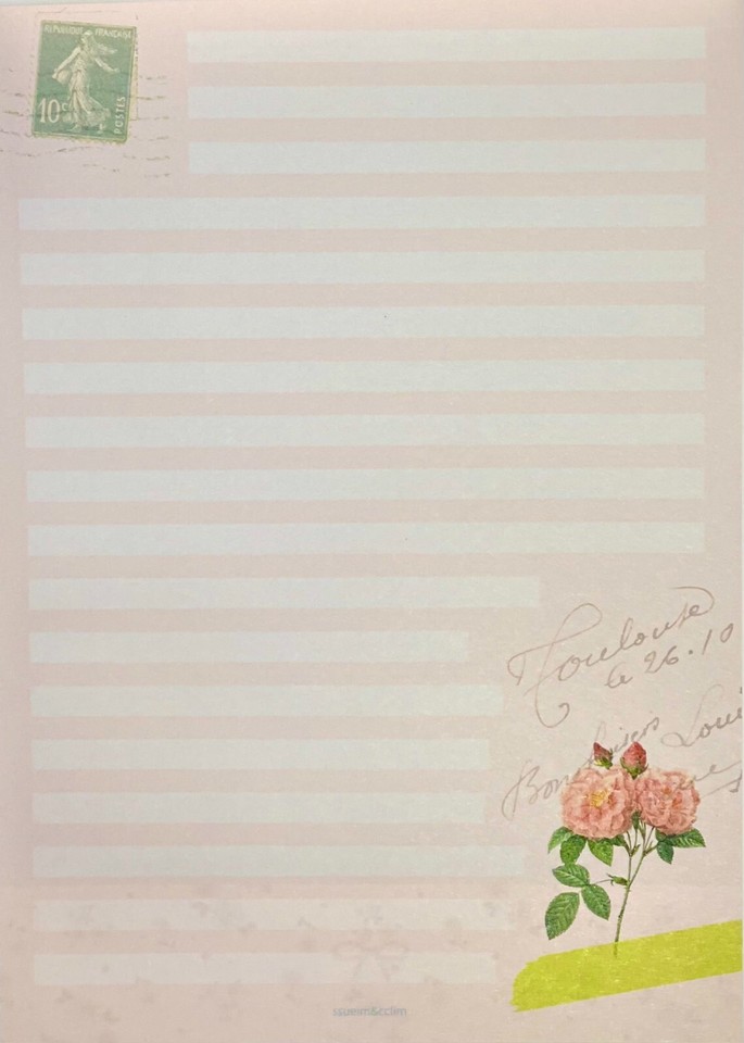 Lovely Bird Letter Pad - Korean Stationery - cute kawaii writing paper ...