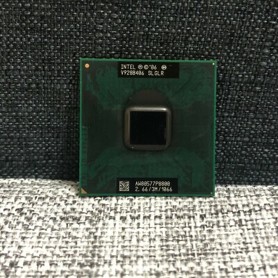 Intel Core 2 Duo P8800 CPU Dual Core 2.66GHz/3M/1066 SocketP Processor ...