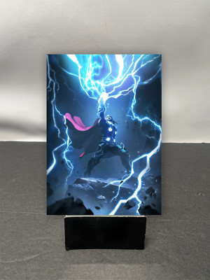 Thor Marvel Comics Custom Art Trading Card Thick C199 | eBay