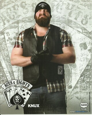 Knux / Mike Knox TNA Impact Wrestling Original 8x10 Promo Photo | eBay