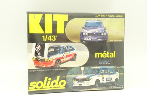Solido Set Zum Zusammenbauen 1/43 - Alfa Romeo Alfasud Trofeo 69K | eBay.de