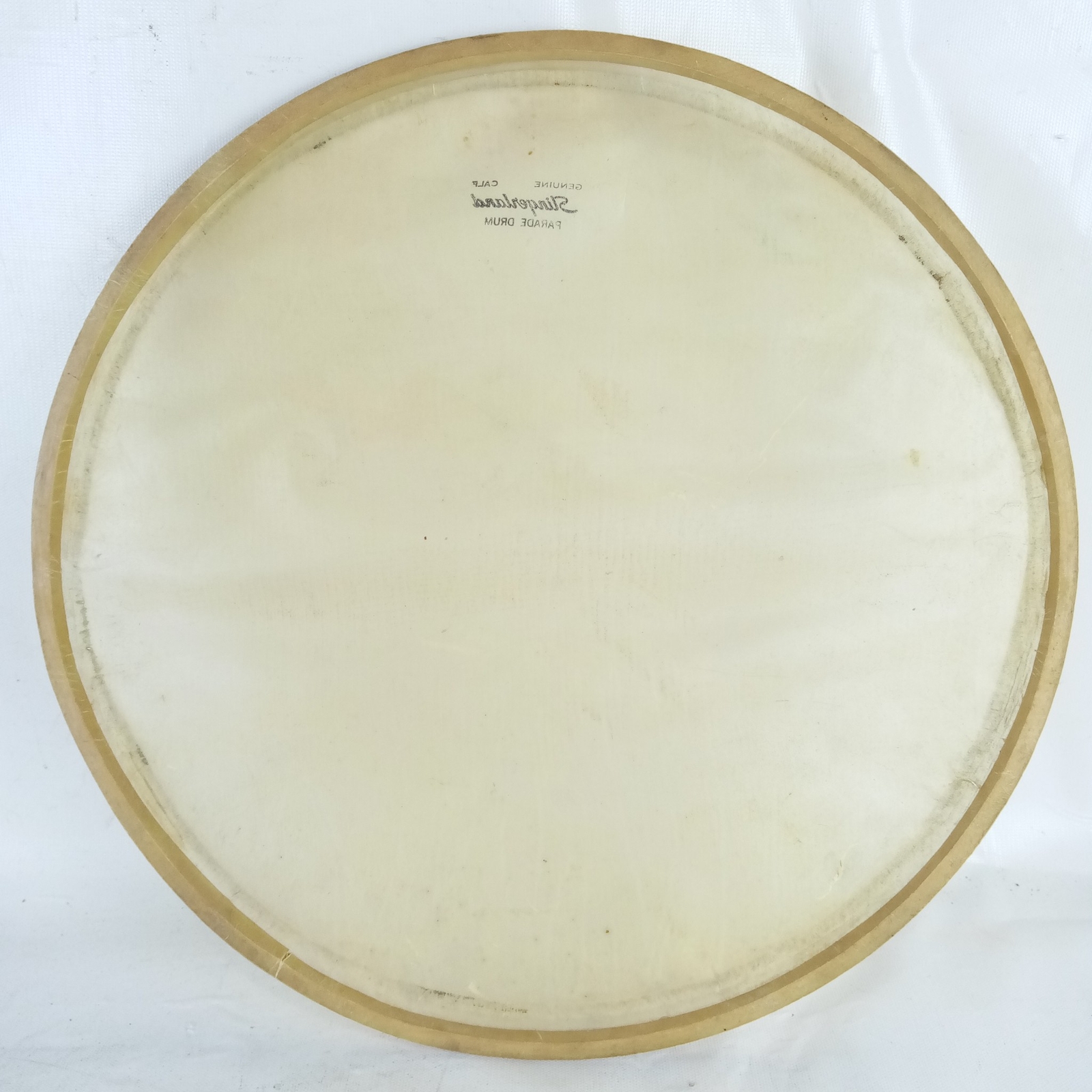 *Slingerland 15" Resonant Slunk Genuine Calf Skin Parade Snare Drum ...