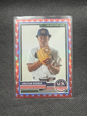 2023 PANINI STARS & STRIPES RED #36 SEBASTIAN NORMAN /149 | eBay
