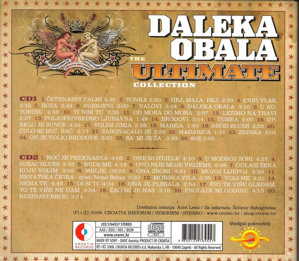 Daleka Obala DALEKA OBALA - The Ultimate Collection (CD) | eBay