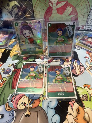 Otama Alt Art & 3 Rare One Piece TCG 500 Years in the Future OP07-022 ...