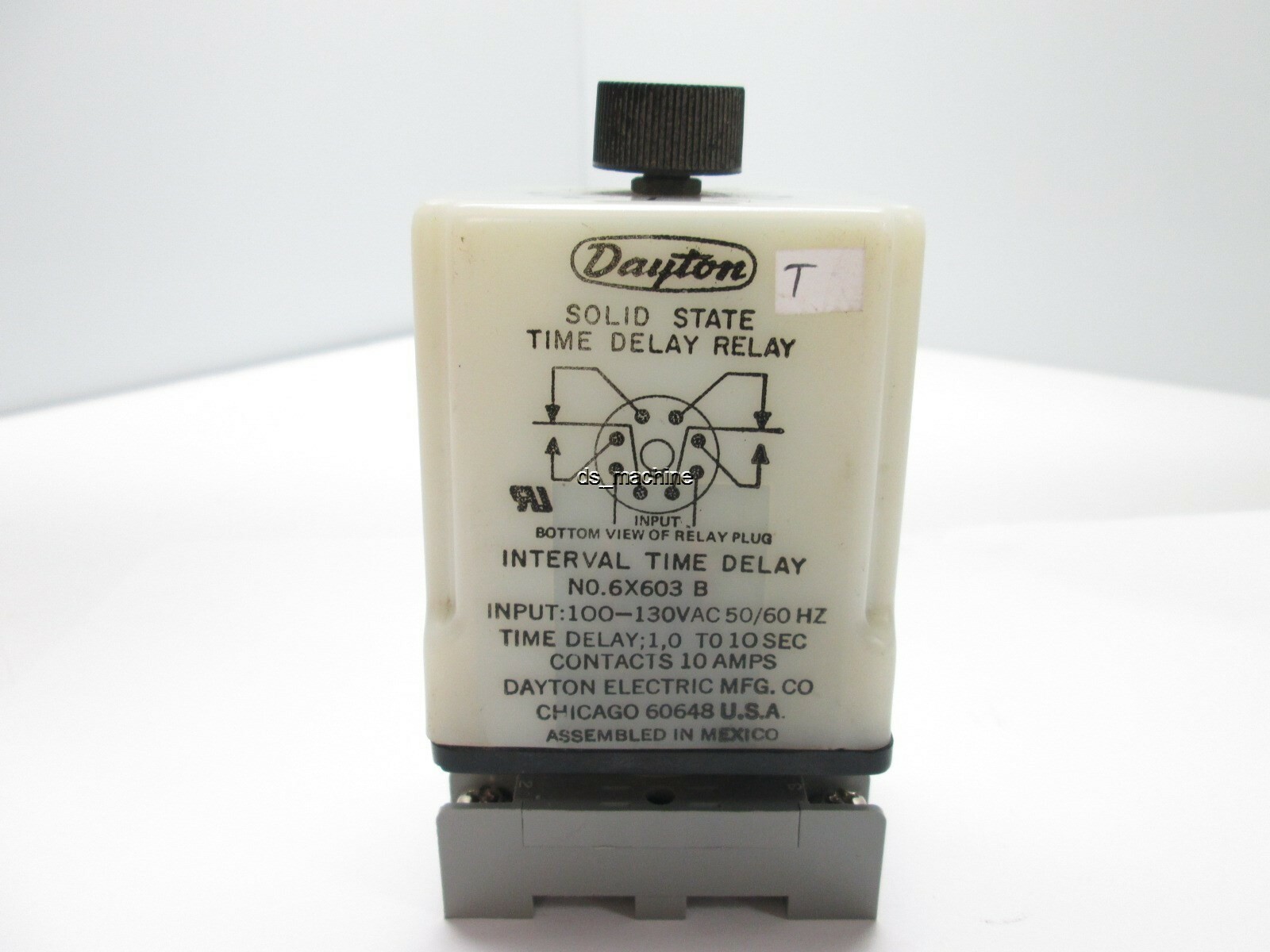 GENUINE DAYTON TIME DELAY RELAY 6X603B SURPLUS for sale online | eBay