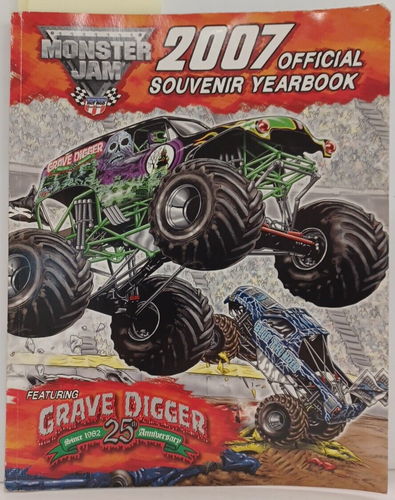 MONSTER JAM 2007 Official Souvenir YEARBOOK with 5 AUTOGRAPHS | eBay