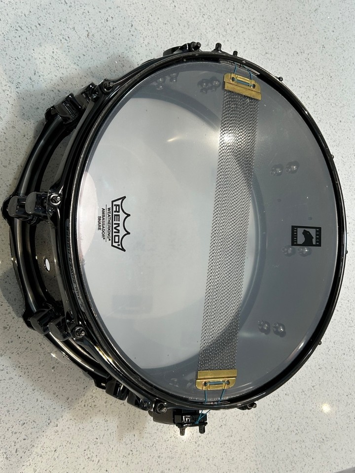 Mapex Black Panther 14"x6" Snare Drum with Protection Racket Snare Drum ...
