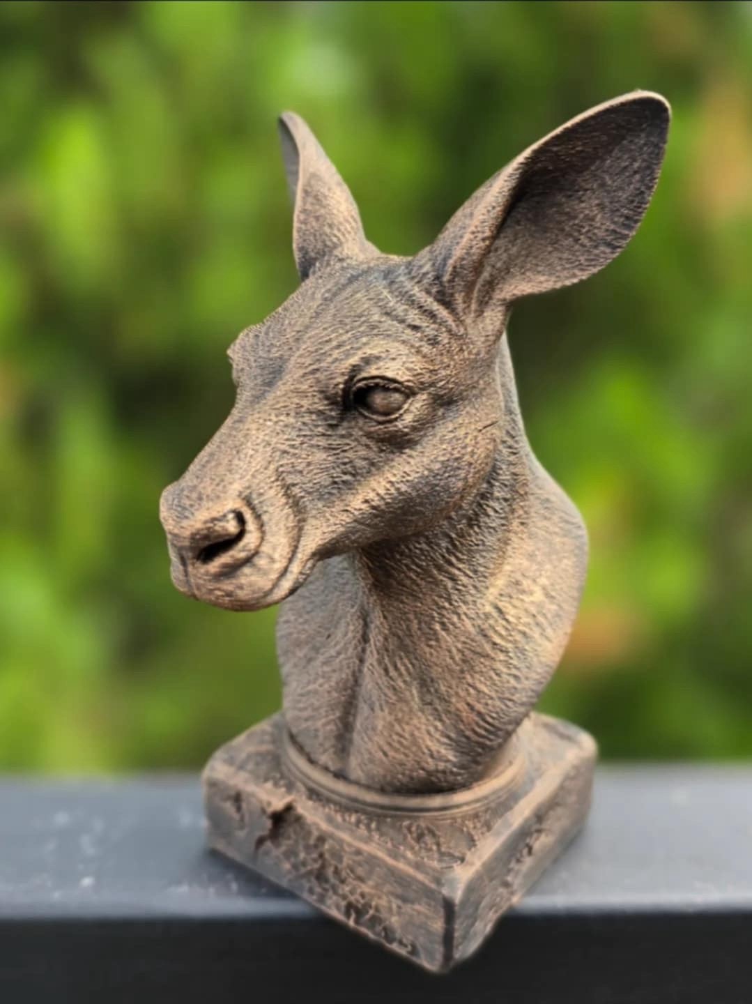 Kangaroo Bust Ornament 6inch Black Grey White Or Brown | eBay UK