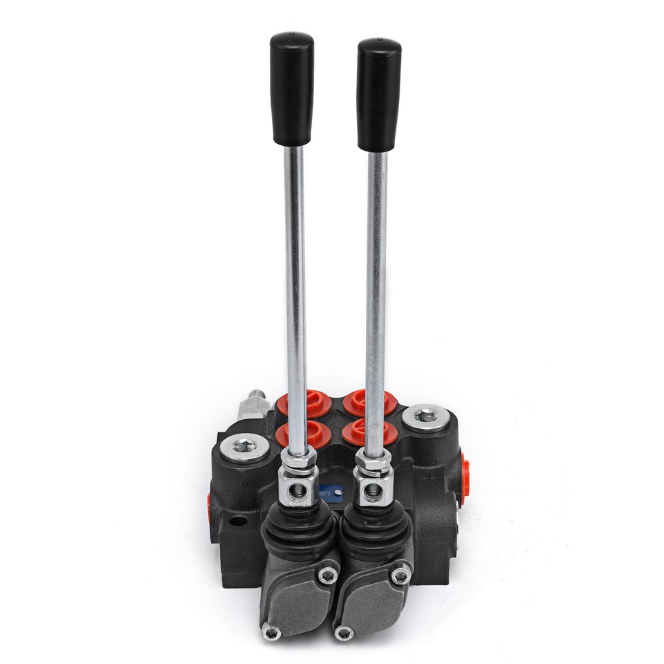 2 Spool Hydraulic Directional Control Valve 11 GPM, Double Acting ...