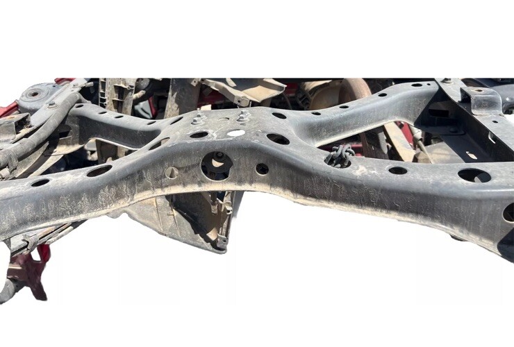 06-12 Toyota Tacoma rear frame crossmember PreRunner & 4WD spare tire ...