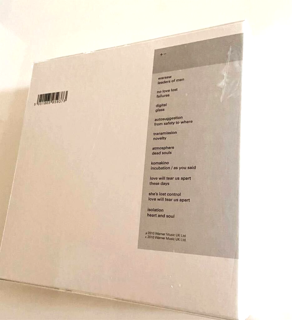 Joy Division - + - Singles 1978-80 Box Set 2010 Limited Edition SEALED ...