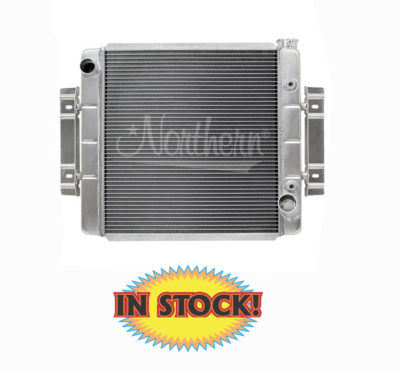 Northern 205150 - Hot Rod Radiator 23-3/4" W X 19-3/4" H, In-Left / Out ...