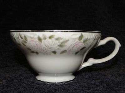 Sheffield Fine China Classic 501 Footed Tea Cup Pink Roses Excellent | eBay