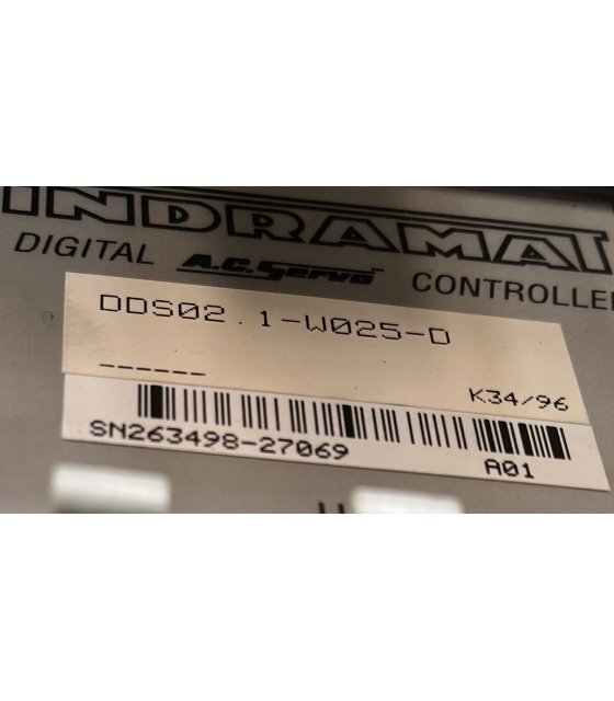 Axis controller INDRAMAT DDS02.1-W025-D | eBay