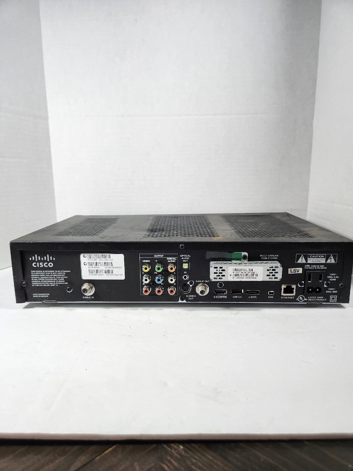 CISCO EXPLORER 8642HDC TV Receiver Cable Box HDTV NO CABLES OR REMOTE ...