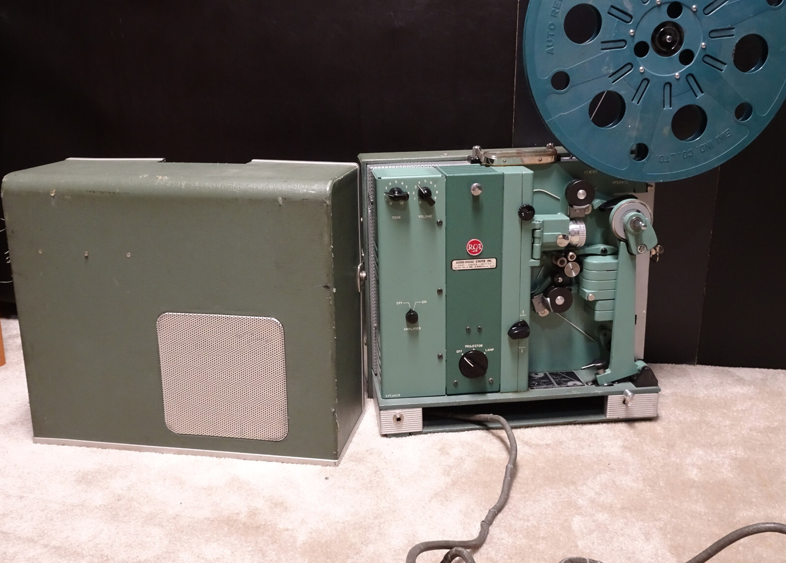 RCA MODEL 416 16mm EQUIPMENT FILM PROJECTOR AMPLIFIER * | eBay