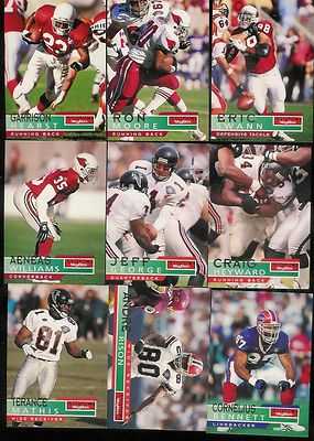 1995 SKYBOX IMPACT FOOTBALL COMPLETE SET 1-200 | eBay