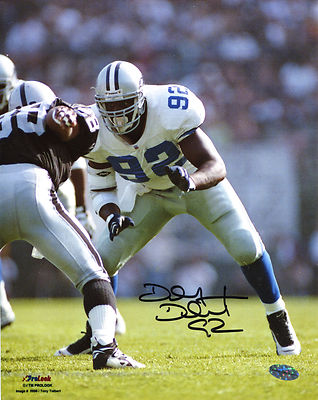 Tony Tolbert Autographed Dallas Cowboys 8x10 (Stance) | eBay