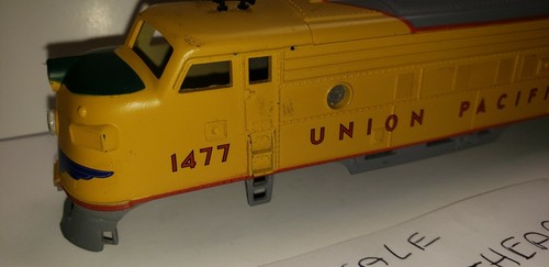 SHELL ONLY HO SCALE ATHEARN F7A LOCOMOTIVE UNION PACIFIC 1477 | eBay