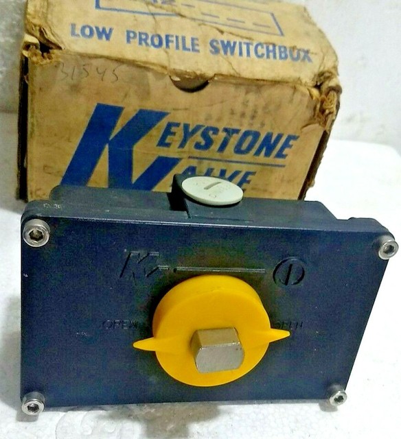 Keystone Low Profile Switchbox F792 S.P.D.T Microswitch 10A 125/250 Vac ...