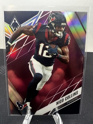 💥2022 Panini Phoenix Nico Collins Pink Parallel SP /199 Houston Texans ...
