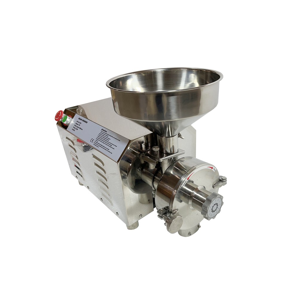 Stainless Hammer Mill Equipment Grain Grinder Pulverizer Powder ...