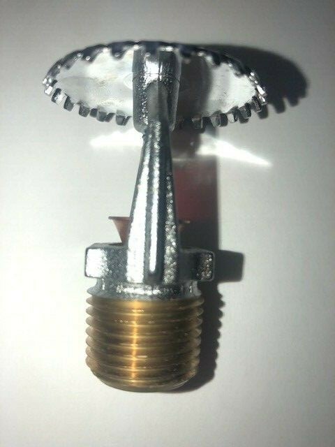 Tyco TY3231 5.6K 1/2" NPT CHROME Upright SPRINKLER HEAD 155F / 68C ...