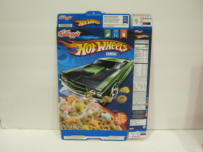 Kellogg's HOT WHEELS Cereal Box - 2006 - Flat Empty Box.. | eBay