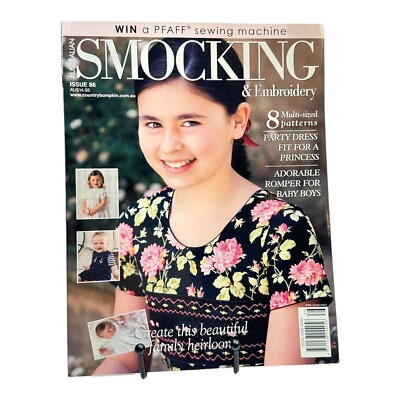 Australian Smocking & Embroidery Magazine Issue 86 Children Sewing ...
