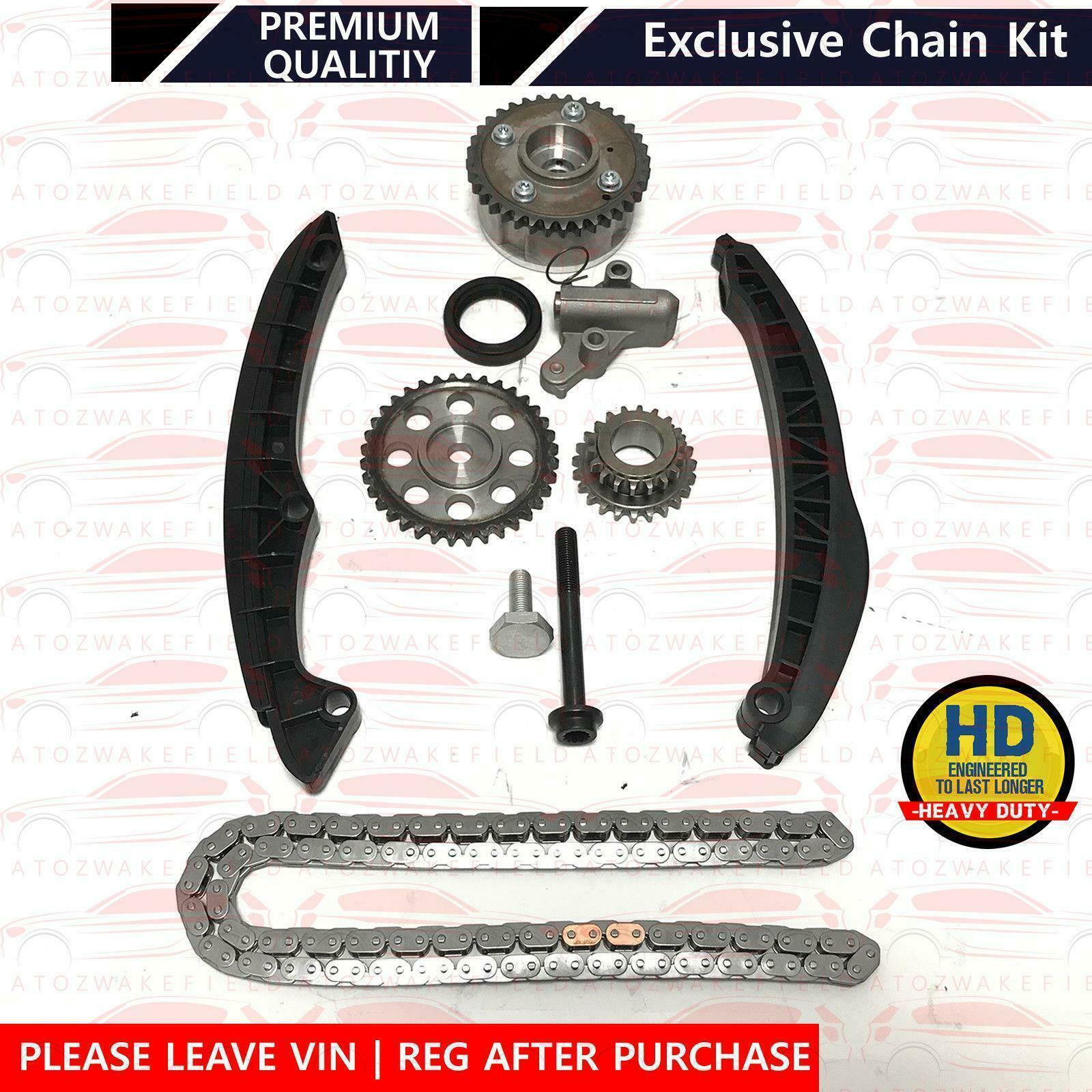 For VW Tiguan Touran 1.4 FSI TSI Timing chain kit tensioner gears VVT ...