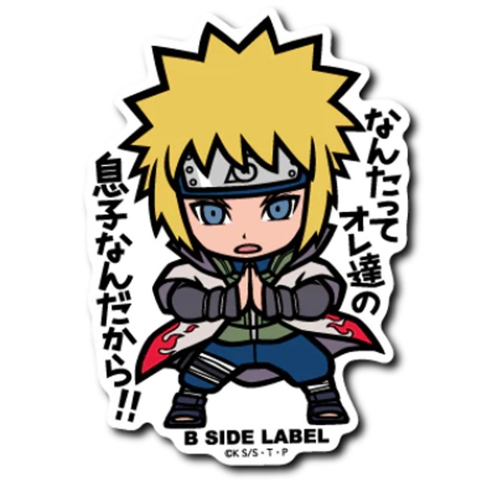 NARUTO x B-Side Label Sticker Minato Namikaze Japanese Anime Ninja 2025 ...