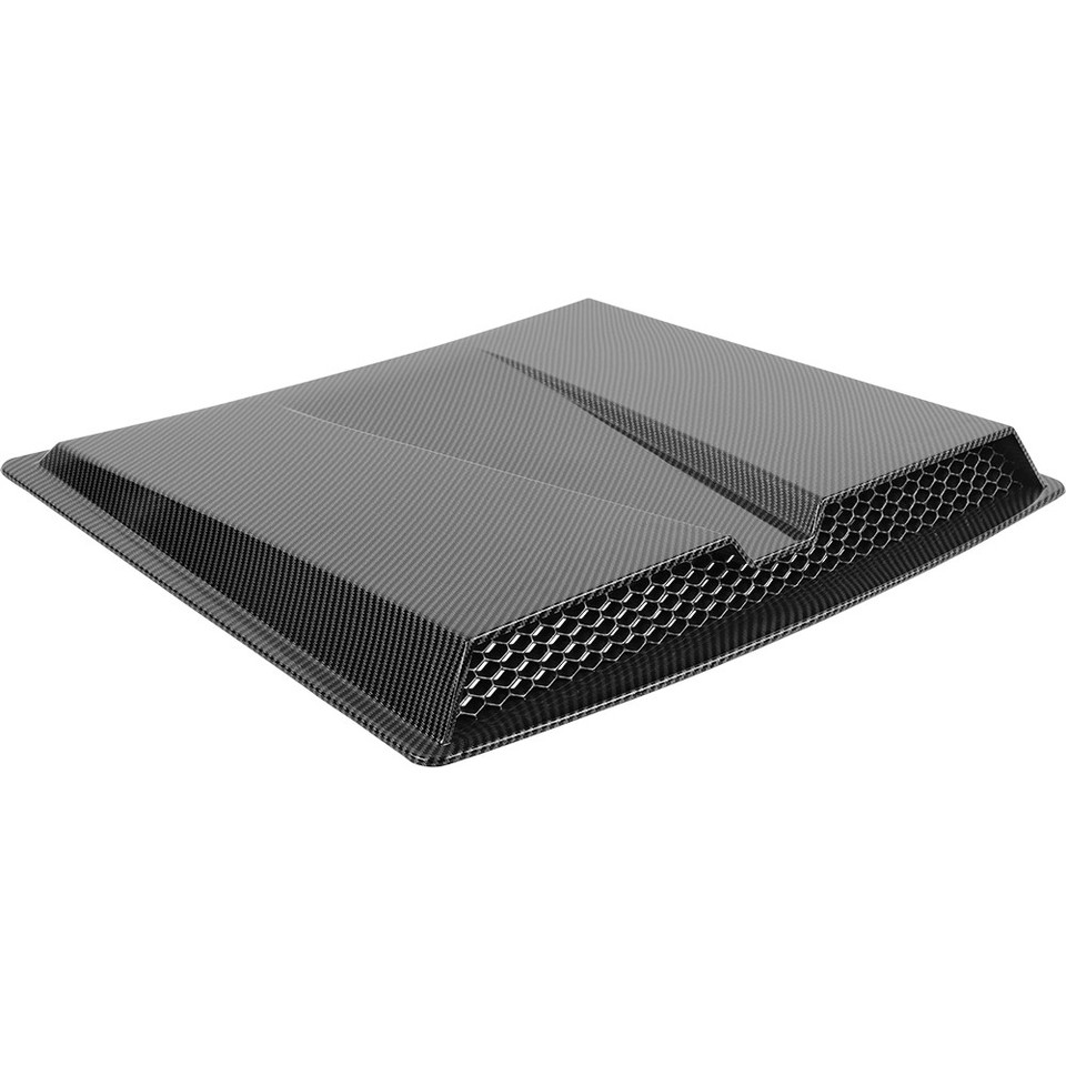 Carbom Air Flow Decor Intake Hood Scoop Vent Bonnet Cover For Ram 1500 ...