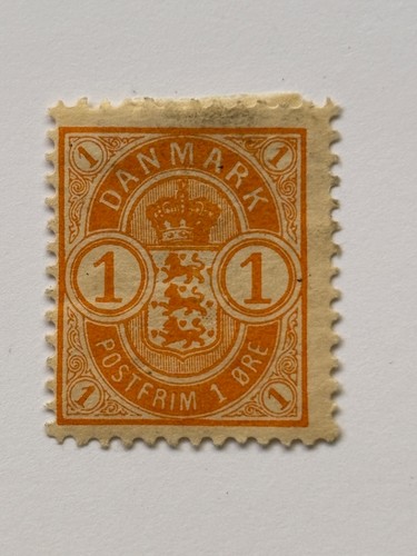 Denmark - Scott #53 (1902) MH - Free Shipping | eBay