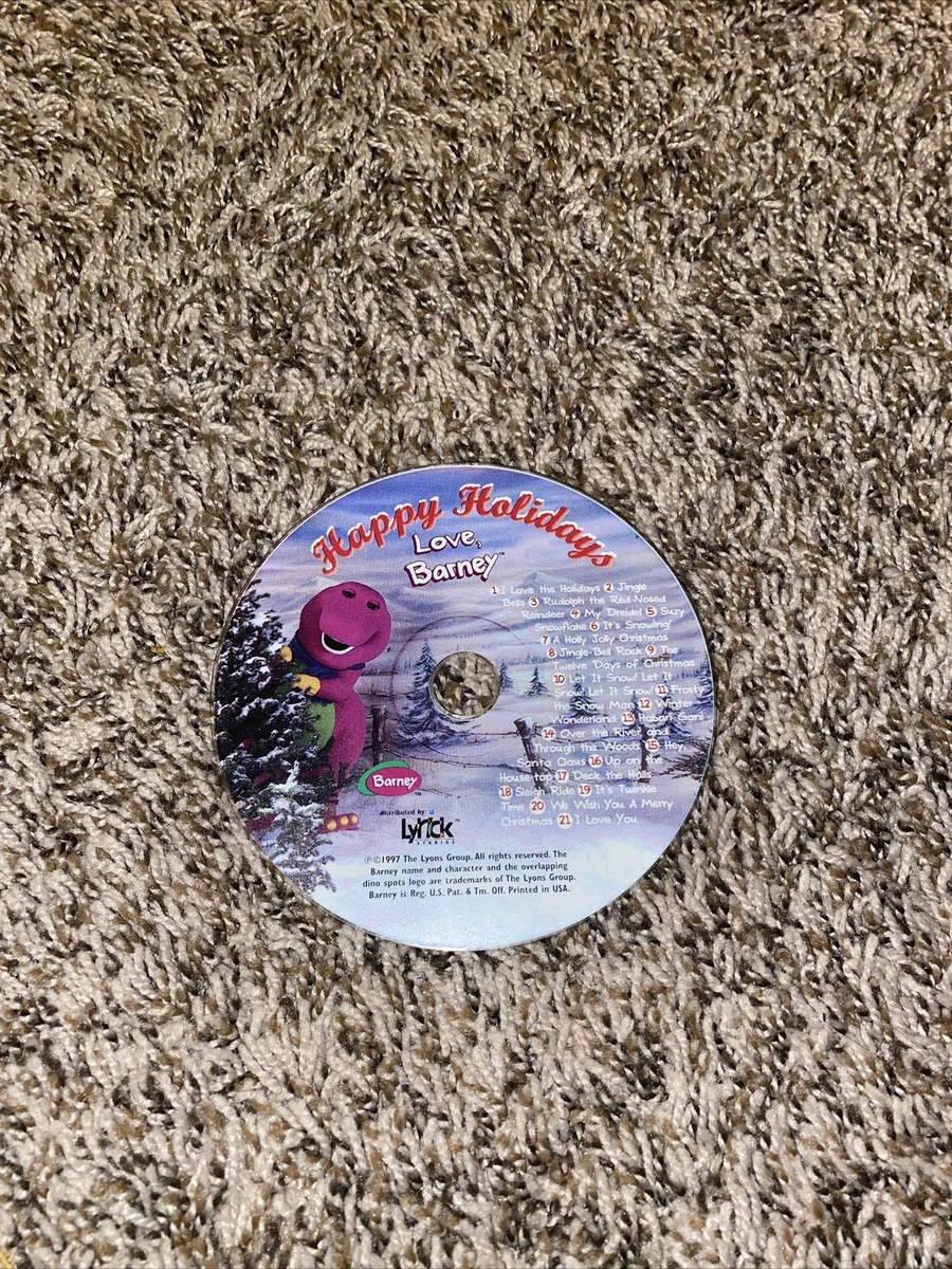 Happy Holidays Love Barney